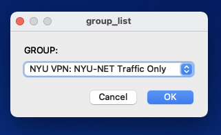 NYU Shibboleth Metadata